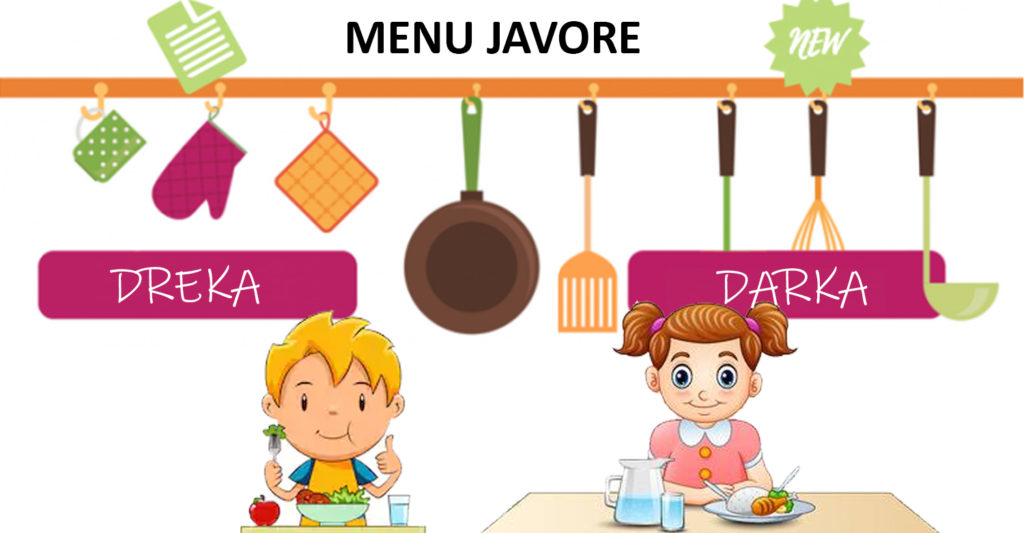 Menu javore per femije - Femra Moderne